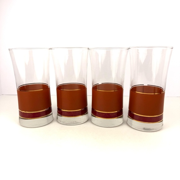Libbey | Dining | Vintage Libbey Elite Collection Set Of 4 Cooler ...